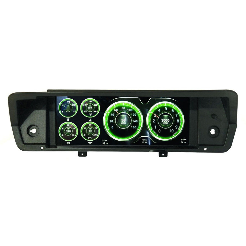 AutoMeter Invision Mopar A-body LCD Dash Kit – Redline Gauge Works