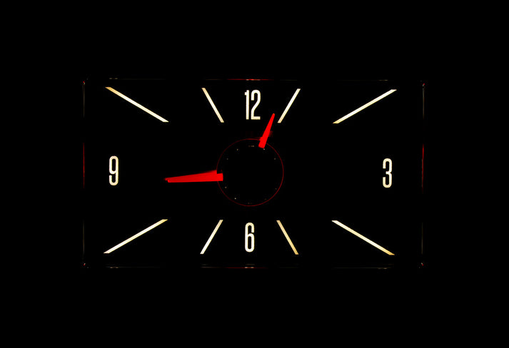 RTX Series 1957 Chevy Car Clock – Redline Gauge Works