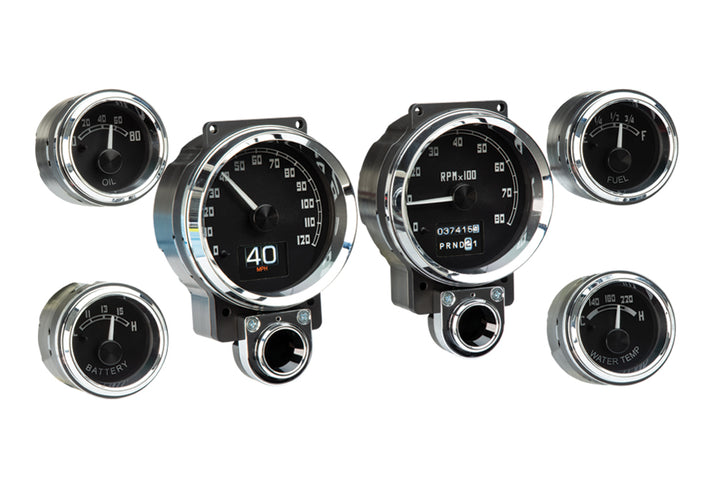 RTX Series 1955-59 GMC Pickup Gauges – Redline Gauge Works